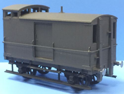 Slaters 4043 - NER/LNER Birdcage Brake Van (Decals Included)