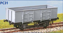 Parkside Models PC31 - LNER 21 Ton Loco Coal Wagon (Decals Included)